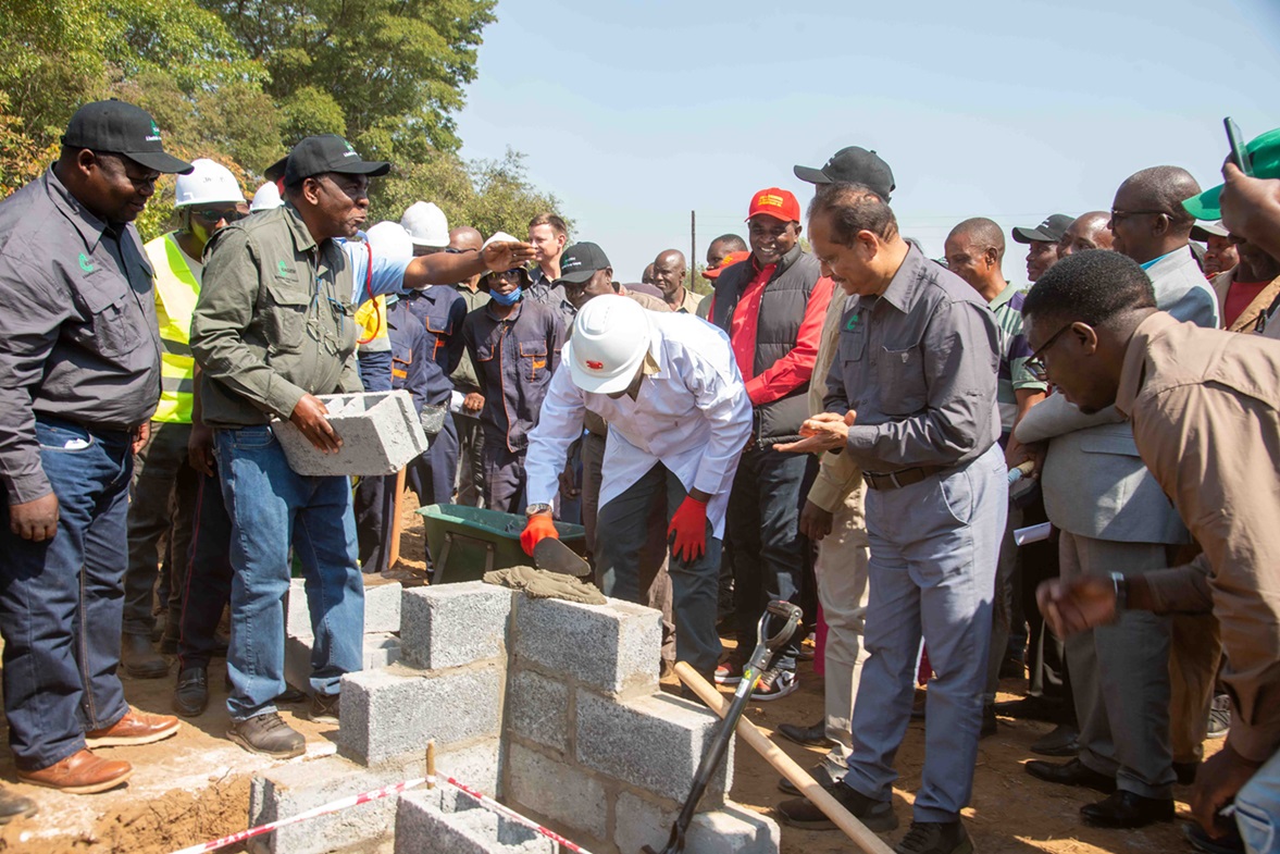 Groundbreaking ceremony of the Chapula Polytechnic in Lufwanyama ...